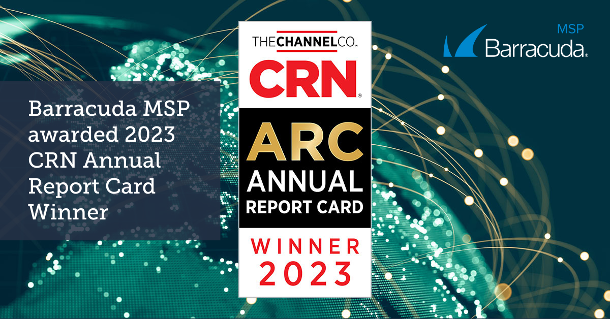 Barracuda wins big in CRN Annual Report Card for second year in a row ...